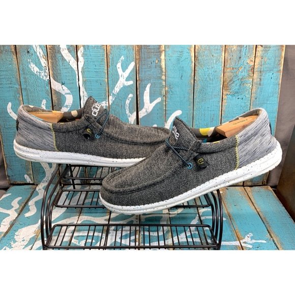 Hey Dude | Shoes | Hey Dude Mens Size 4 Wally Funk Stretch Neon Night ...